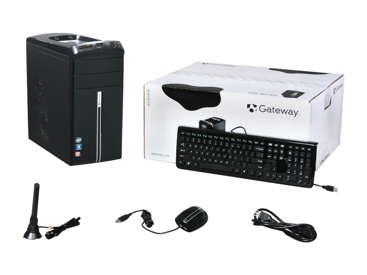 Gateway Desktop PC DX Series DX4320-19 AMD Phenom II X6 1035T 8GB DDR3 ...