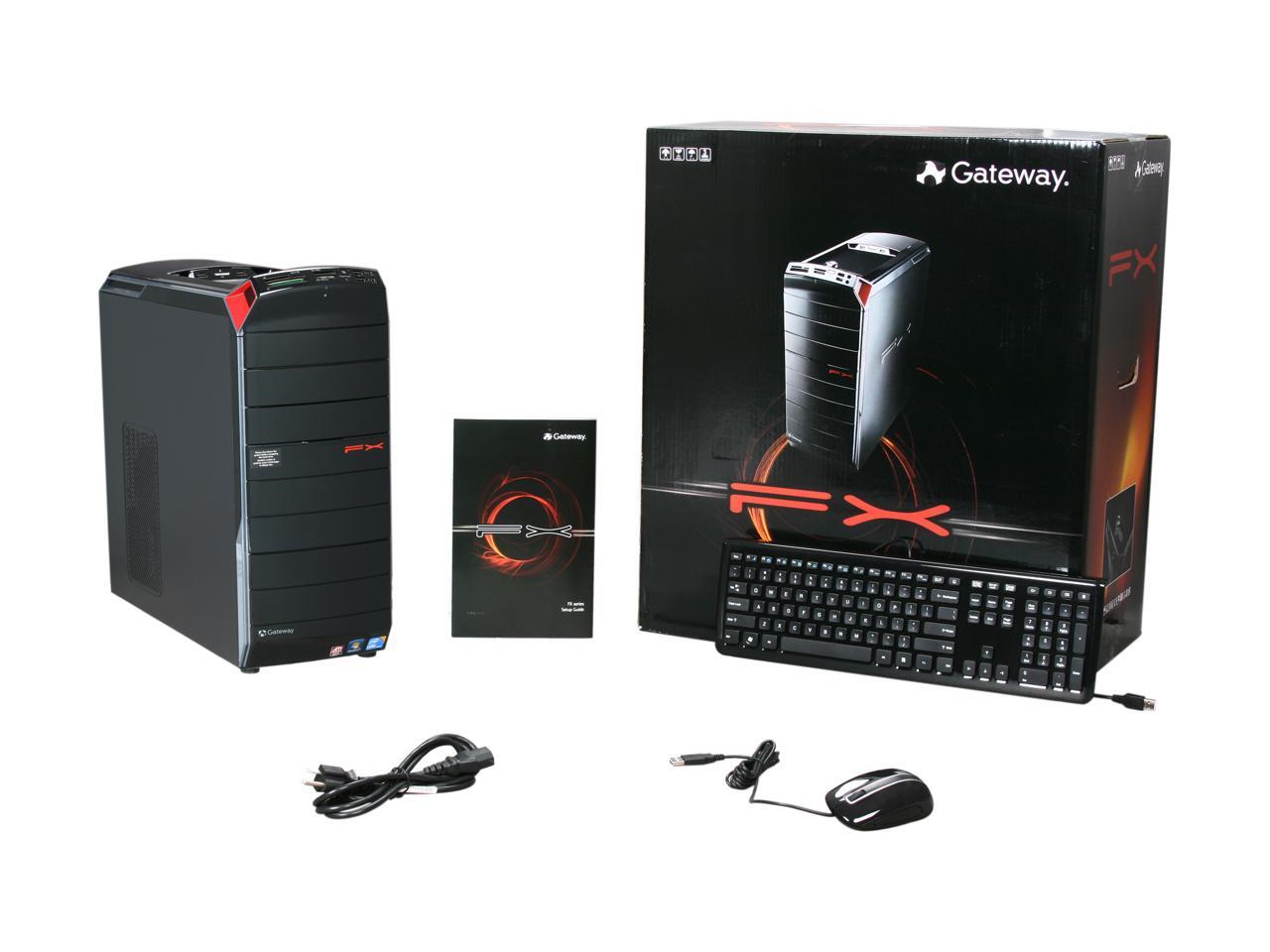 Gateway Desktop PC FX Series FX6840-21 Intel Core i5-650 8GB DDR3 1TB ...