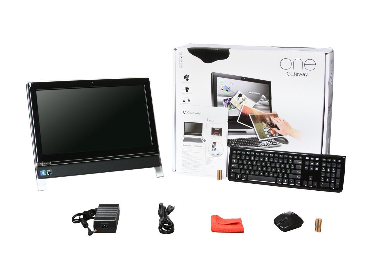Gateway All-in-One PC One ZX4300-31 AMD Athlon II X2 240e 4GB DDR3 ...