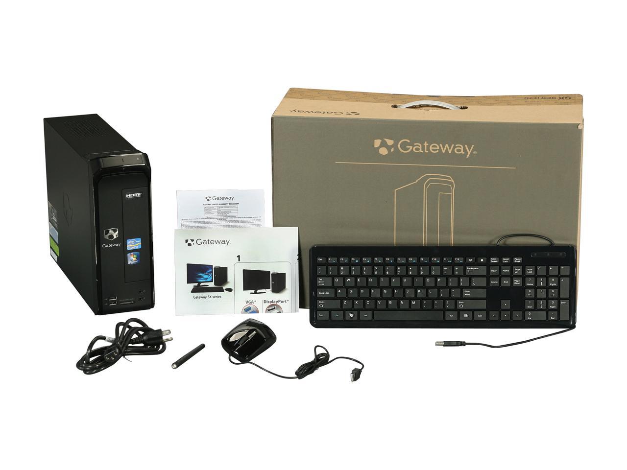 Gateway Desktop PC SX Series SX2870-UR10P (DT.GD2AA.001) Intel Core i3 ...