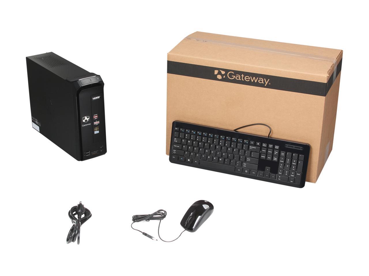 Refurbished: Gateway Desktop PC SX2110G-UW318 (DT.GDYAA.002) AMD E1 ...