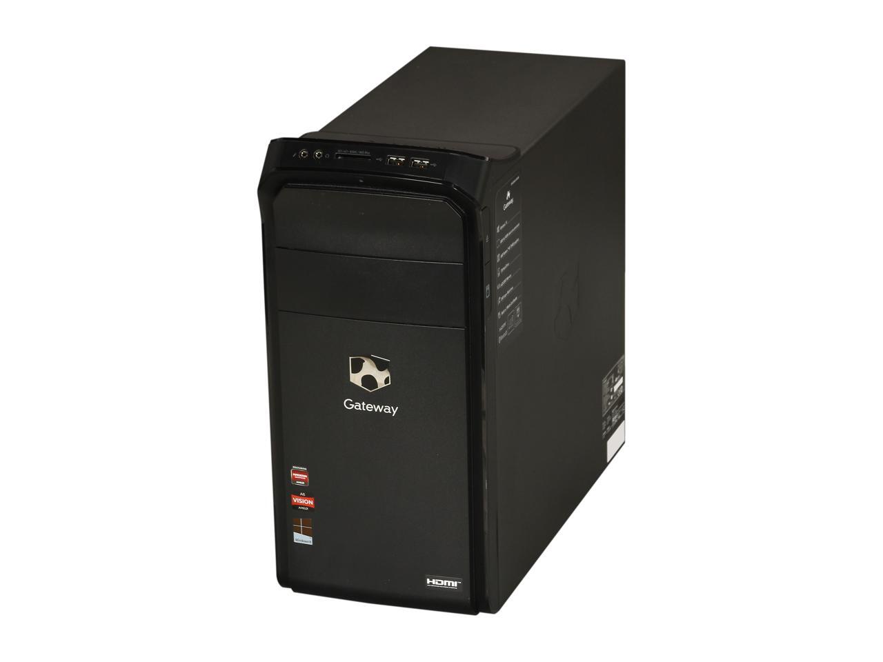 Refurbished: Gateway Desktop PC DX Series DT.GE3AA.001 (DX4380G-UW308 ...