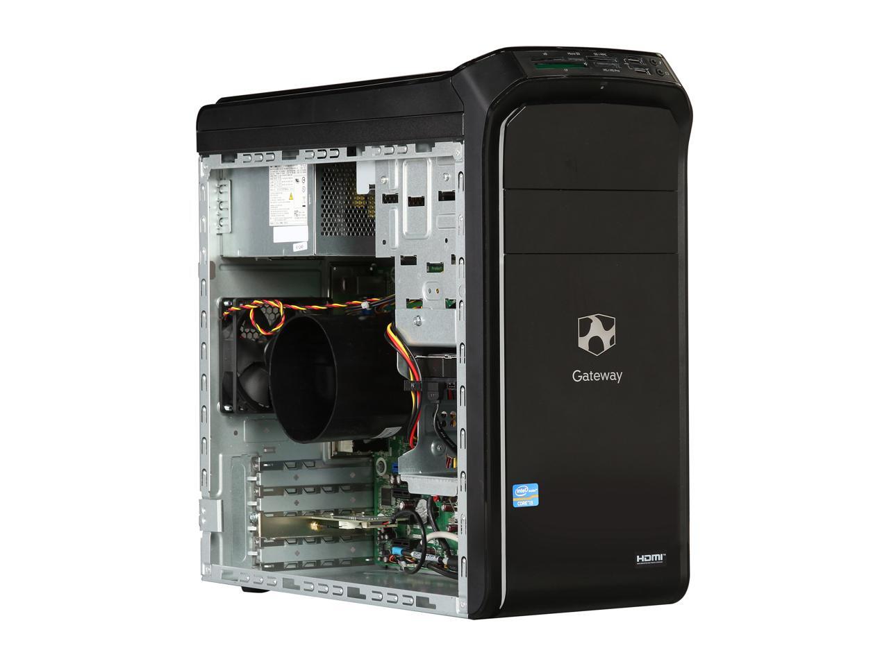 Open Box: Gateway Desktop PC DX4860-UR308 Intel Core i3-2100 6GB DDR3 ...