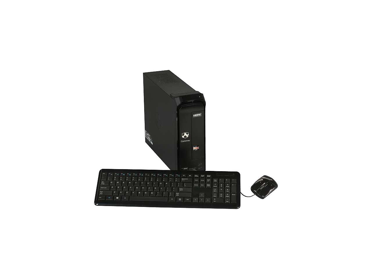 Refurbished: Gateway Desktop PC SX2110-UB25 AMD E1-1500 4GB DDR3 500GB ...