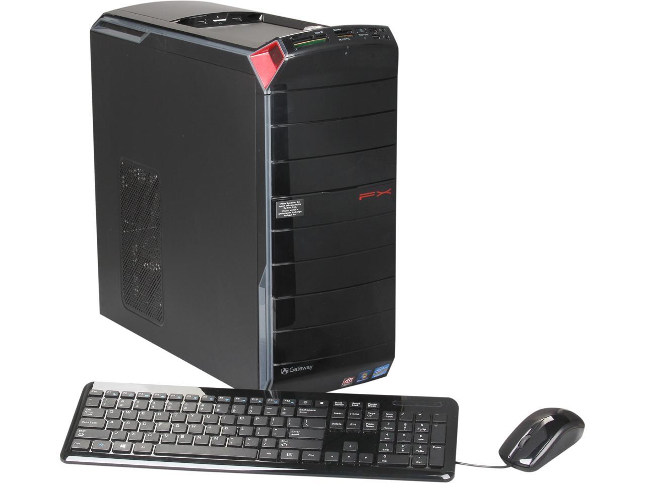 Refurbished: Gateway Desktop PC FX6860-UR20P Intel Core i7-2600 8GB ...