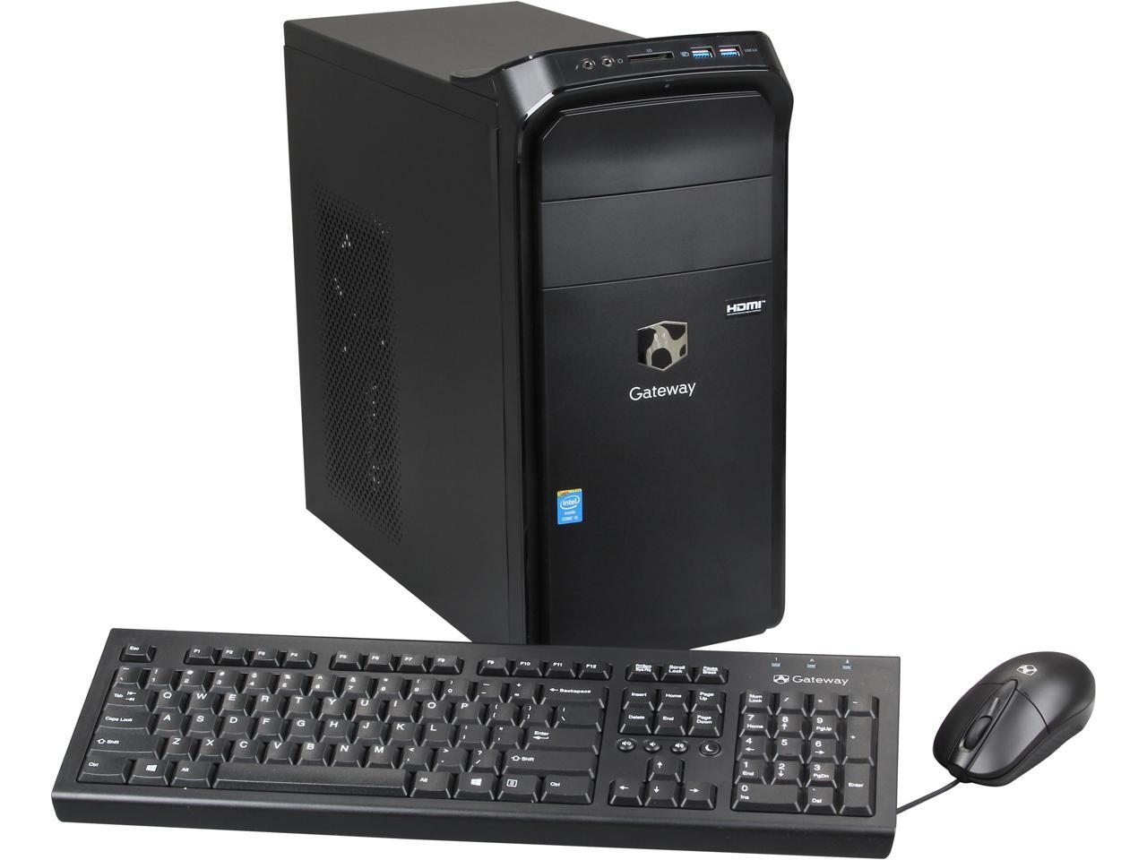 Refurbished: Gateway Desktop PC DX4885-UB3A Intel Core i5-4430 8GB DDR3 ...