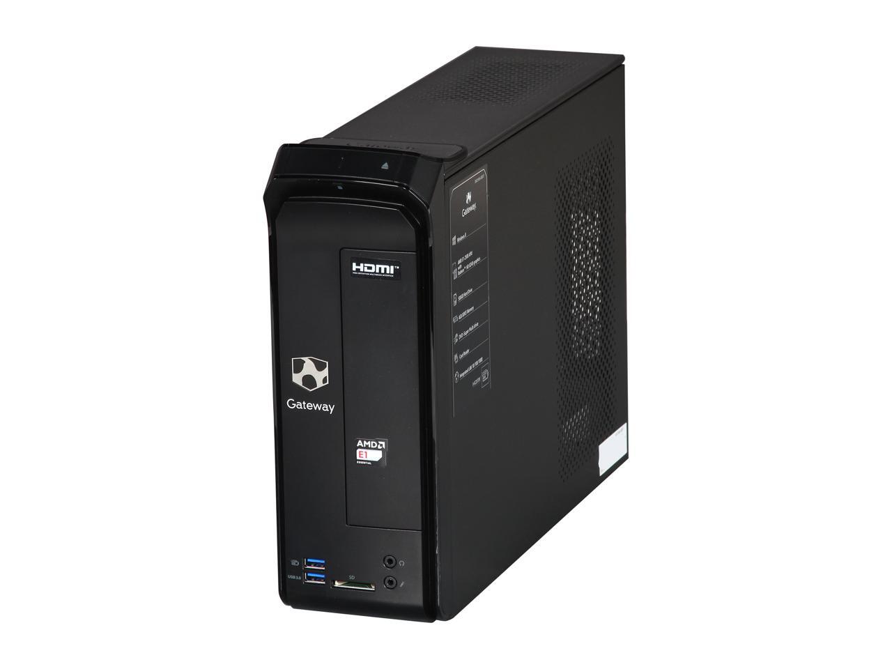 Refurbished: Gateway Desktop PC SX2185-UB37 E1-2500 (1.40GHz) 4GB DDR3 ...
