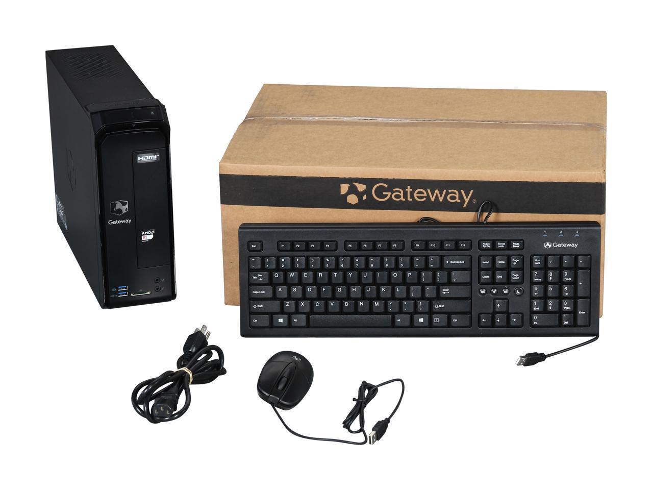 Refurbished: Gateway Desktop PC SX2185-UB37 E1-2500 (1.40GHz) 4GB DDR3 ...