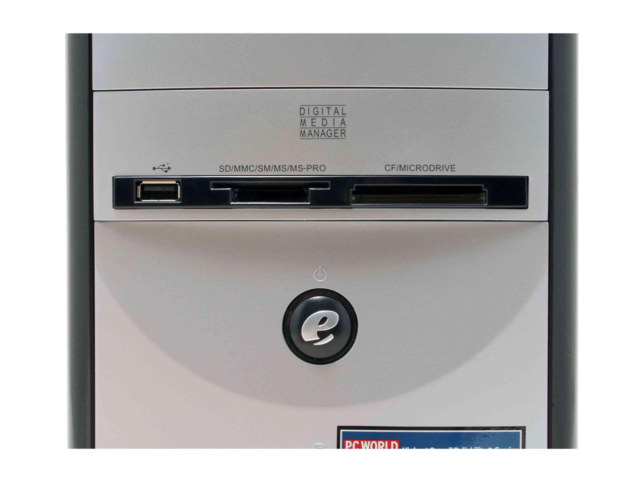 eMachines Desktop PC T3090 3000+ 512MB DDR 80GB HDD Windows XP Home ...