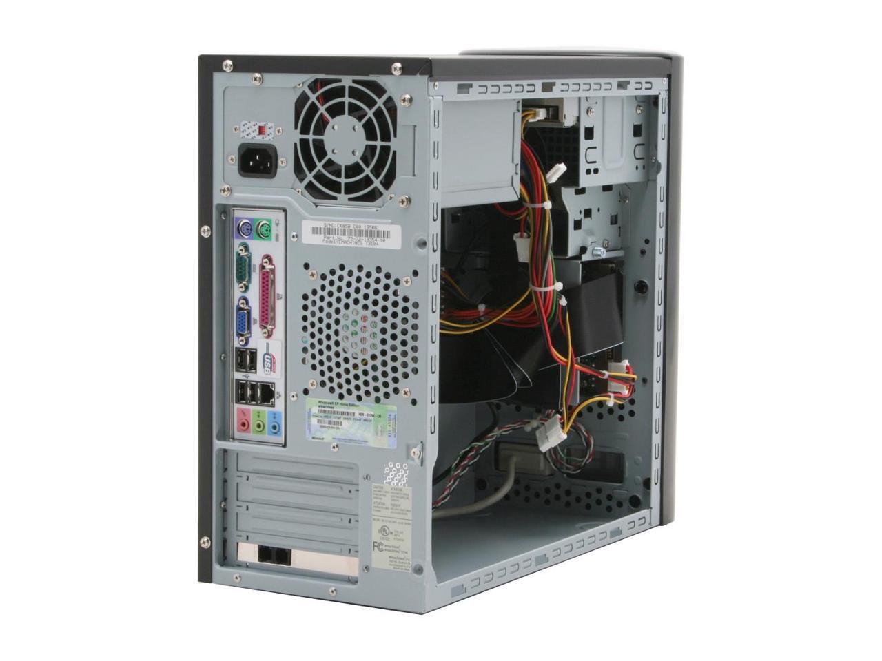 eMachines Desktop PC T3104 3100+ 256MB DDR 100GB HDD Windows XP Home ...