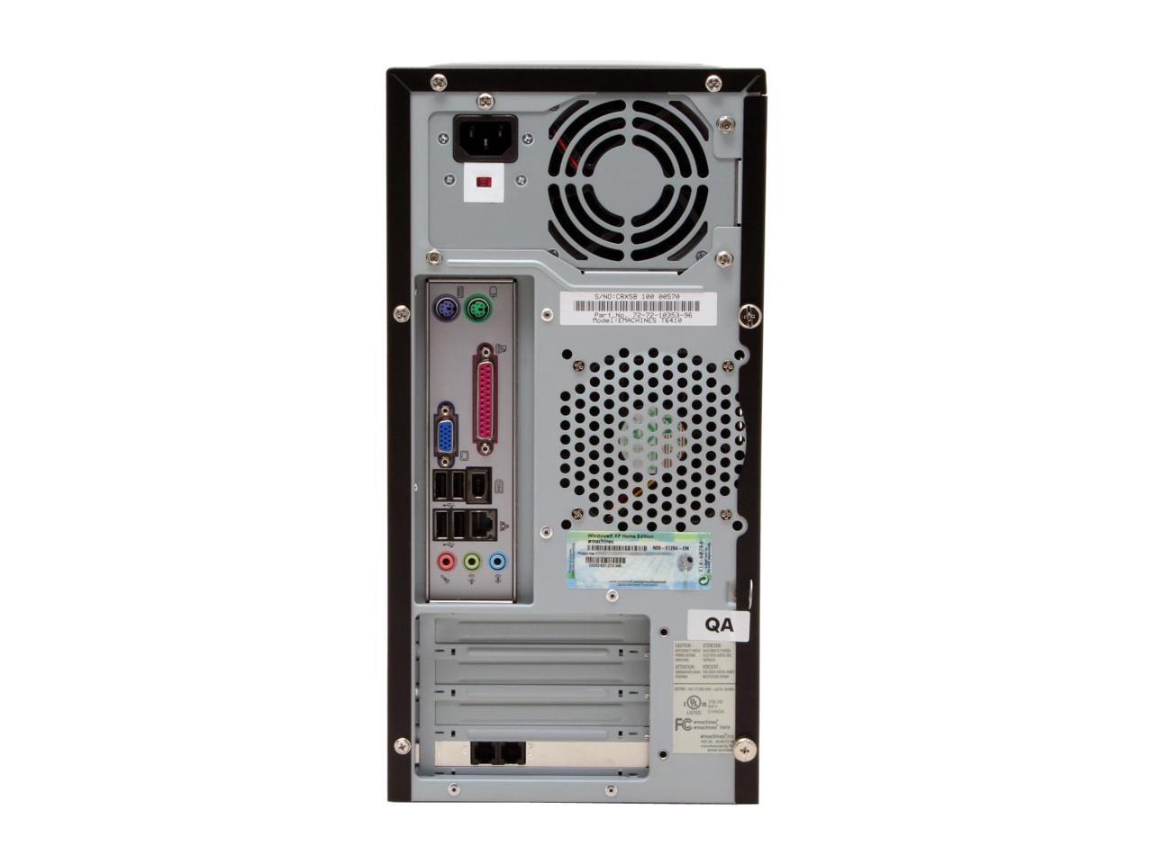 eMachines Desktop PC T6410 3200+ 512MB DDR 160GB HDD Windows XP Home ...