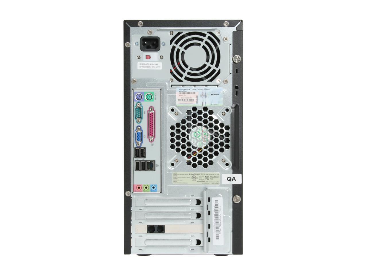 eMachines Desktop PC T5226 Intel Pentium D 925 1GB DDR2 250GB HDD ...