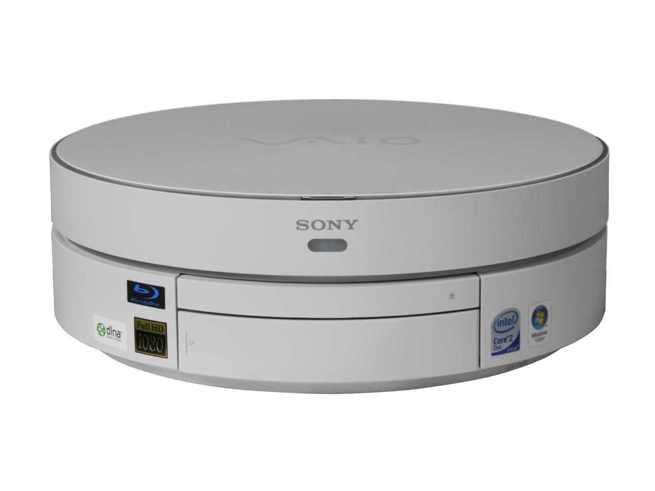 Sony Desktop PC VAIO VGX-TP20E/W Intel Core 2 Duo T8100 2GB DDR2 500GB ...