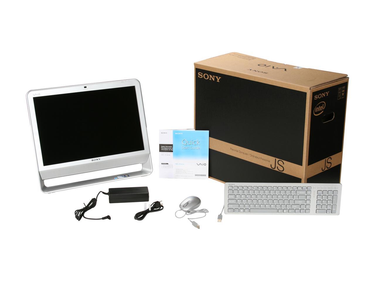 Open Box: Sony Desktop PC VAIO VGC-JS410F/S Intel Pentium E5400 4GB ...