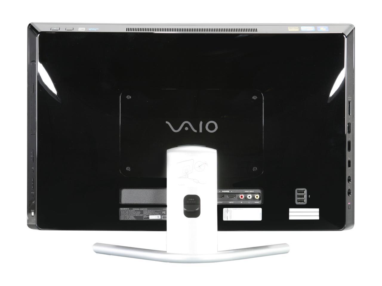 Sony All-in-One PC VAIO L Series VPCL234FX/B Intel Core i5-2430M 4GB DDR3 1TB HDD 24 ...