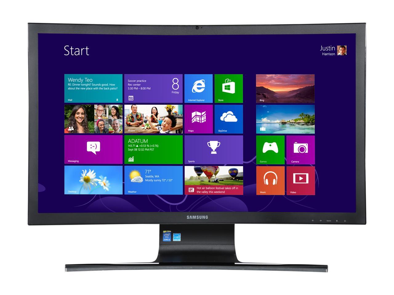 Samsung All-in-One PC ATIV One 7 Curved DP700A7K-K01US Intel Core i5 ...