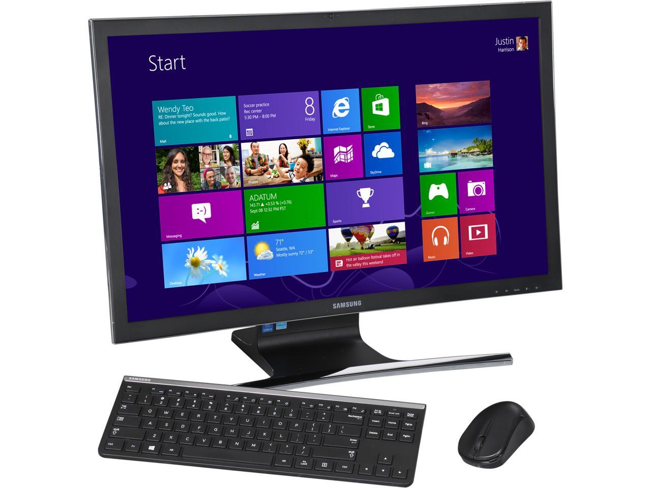 Open Box: Samsung All-in-One PC ATIV One 7 Curved DP700A7K-K01US Intel ...