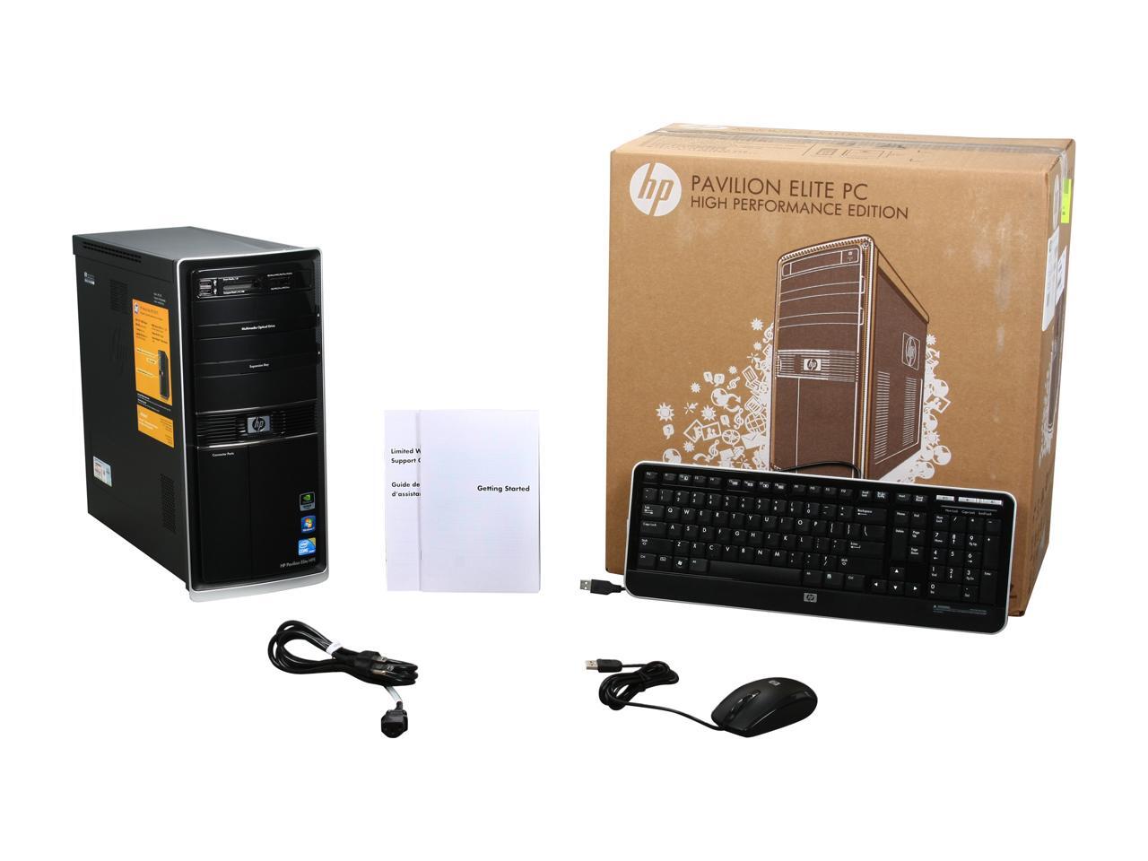 HP Desktop PC Pavilion Elite HPE-150F(AY603AA#ABA) Intel Core i7-860 ...
