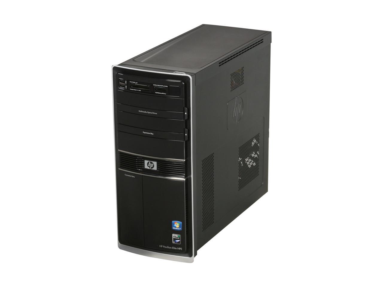 HP Desktop PC Pavilion Elite HPE-230F AMD Phenom II X4 955 8GB DDR3 1TB ...