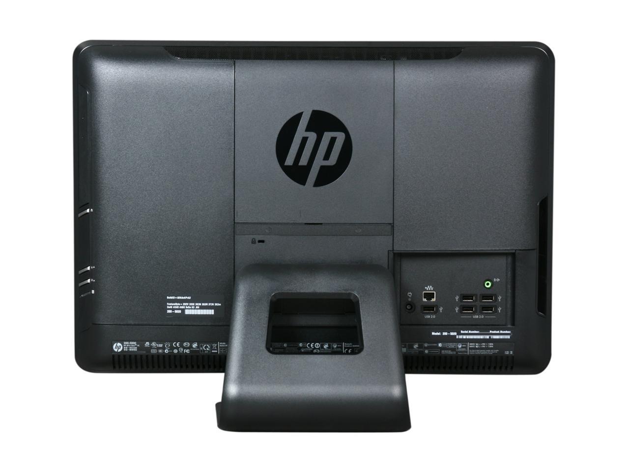 HP Desktop PC 200-5020 Intel Pentium E5400 4GB DDR3 500GB HDD 21.5 ...