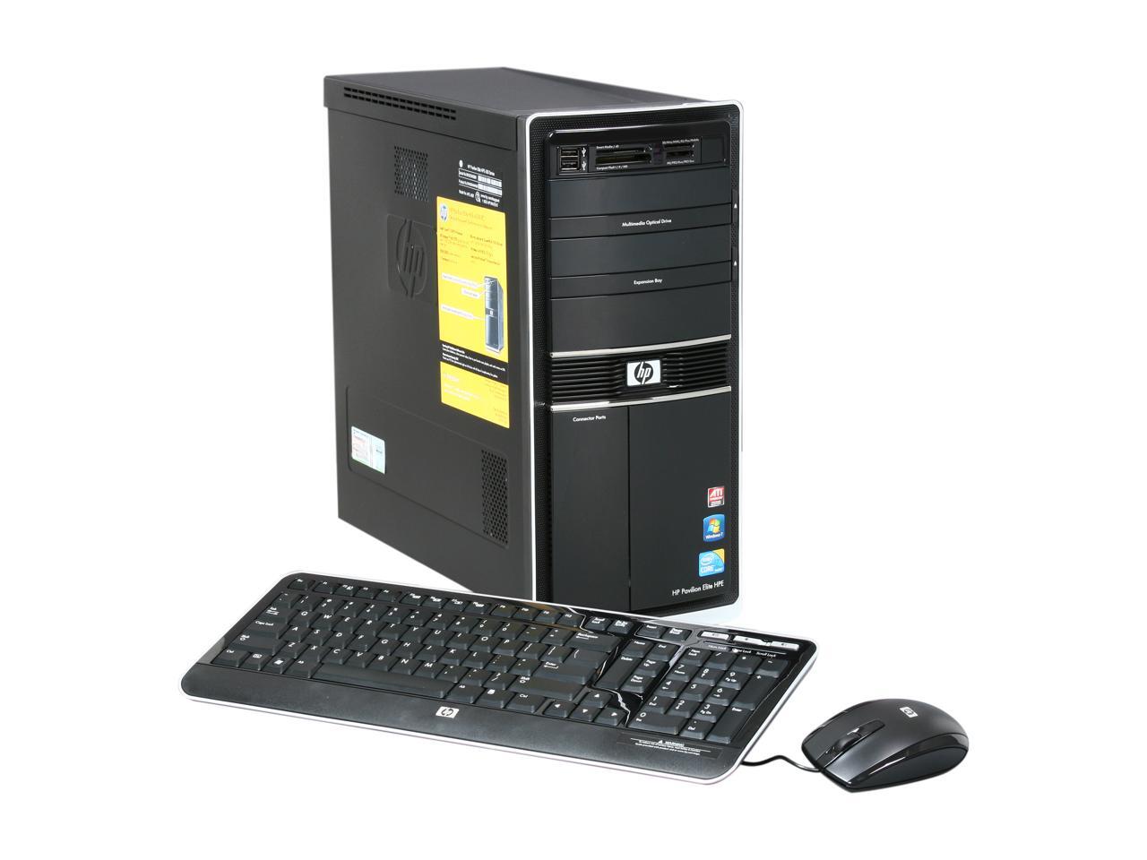 HP Desktop PC Pavilion Elite HPE-450F (BM428AA#ABA) Intel Core i7-870 ...