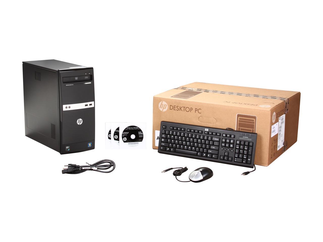 HP Desktop PC 505B (VS883UT#ABA) AMD Athlon II X2 220 2GB DDR3 250GB ...