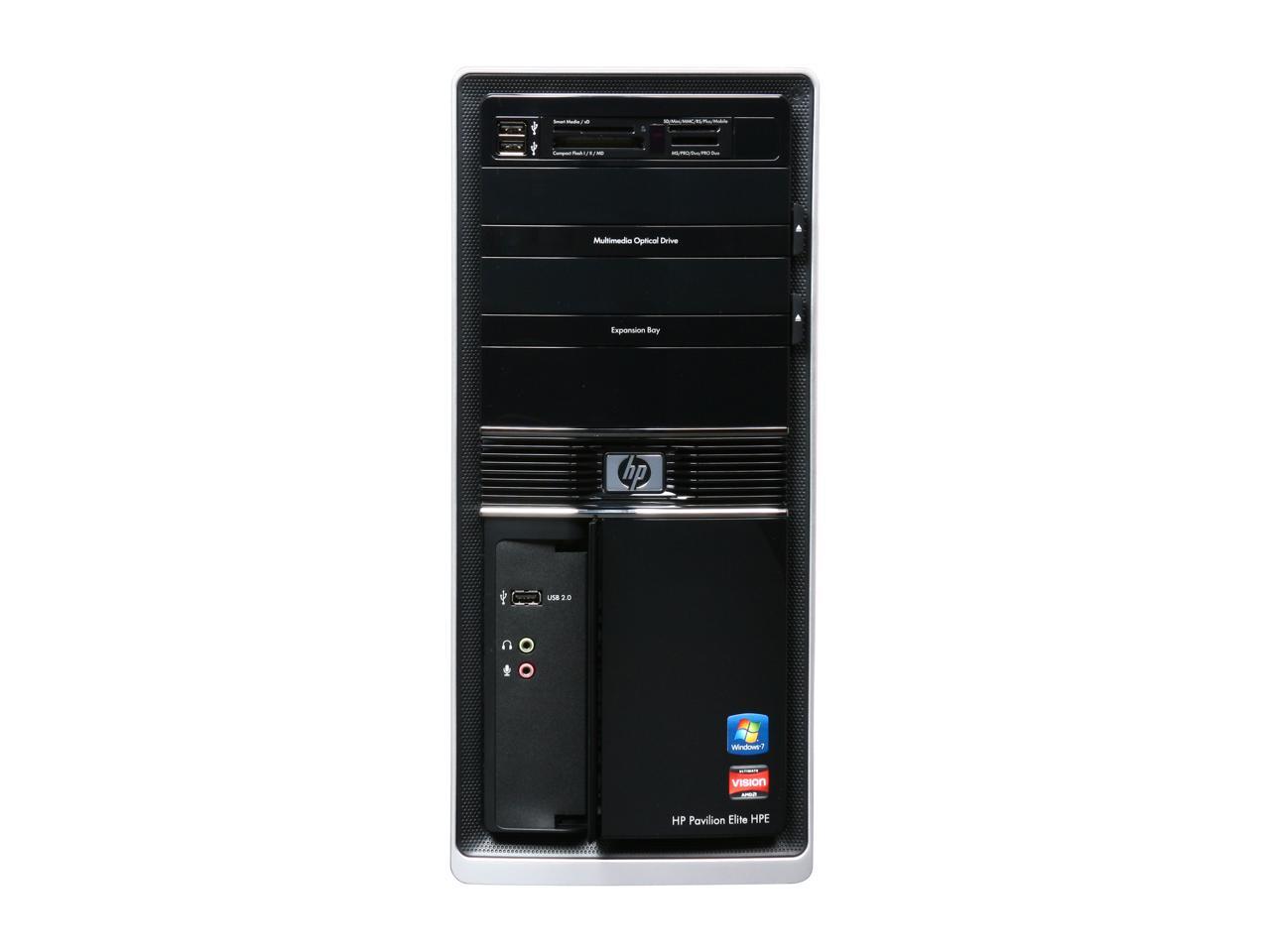 HP Desktop PC Pavilion Elite HPE-500f (BV535AA#ABA) AMD Phenom II X6 ...