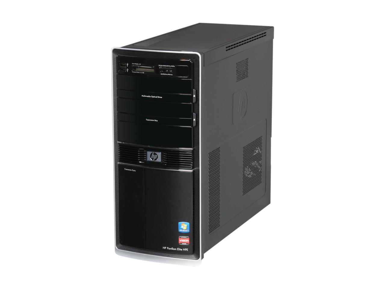 HP Desktop PC Pavilion Elite HPE-510f (BV537AA#ABA) AMD Phenom II X6 ...
