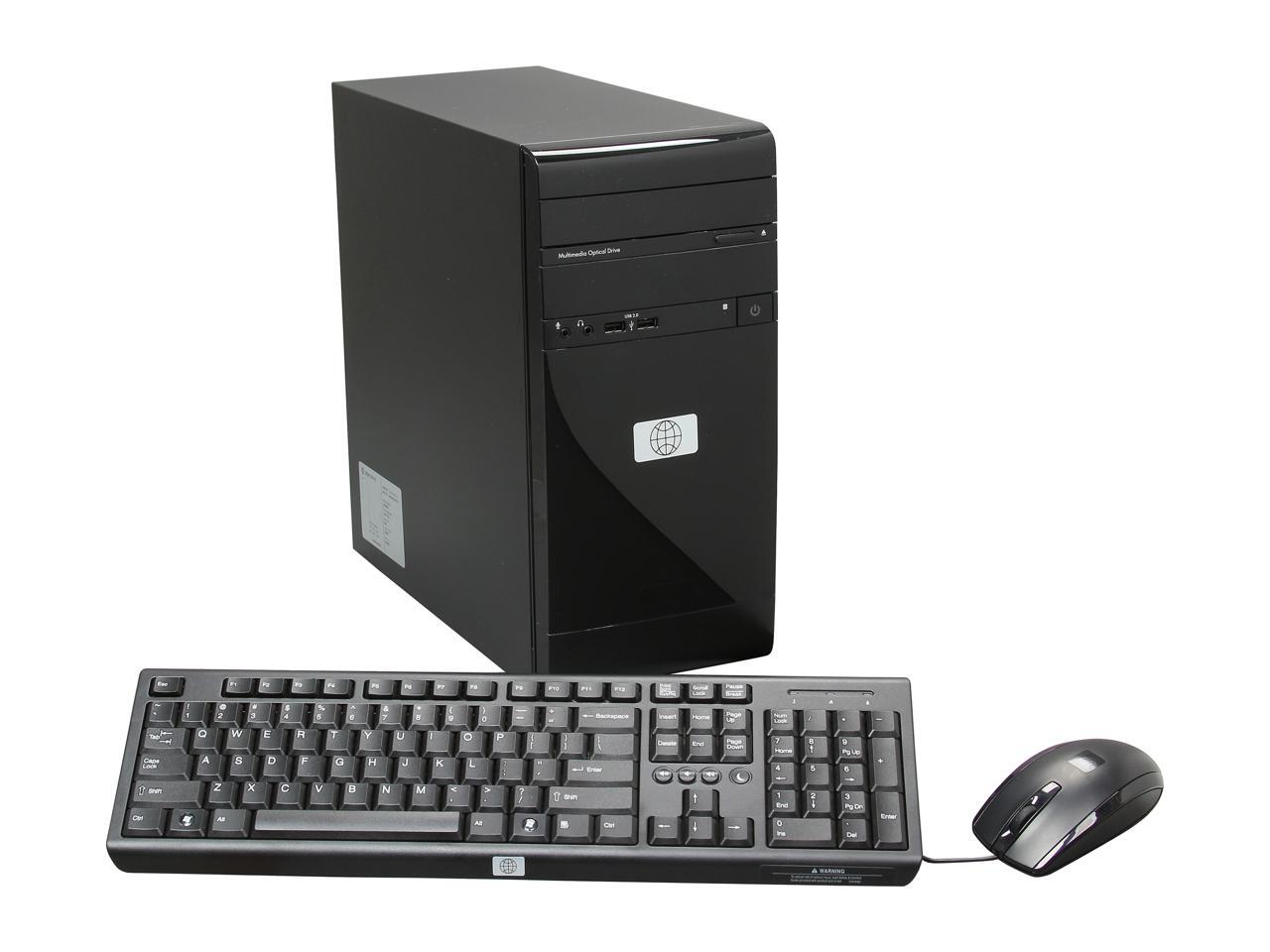 Refurbished: Generic Desktop PC TS-2P-AMD1013 AMD E-300 4GB DDR3 500GB ...