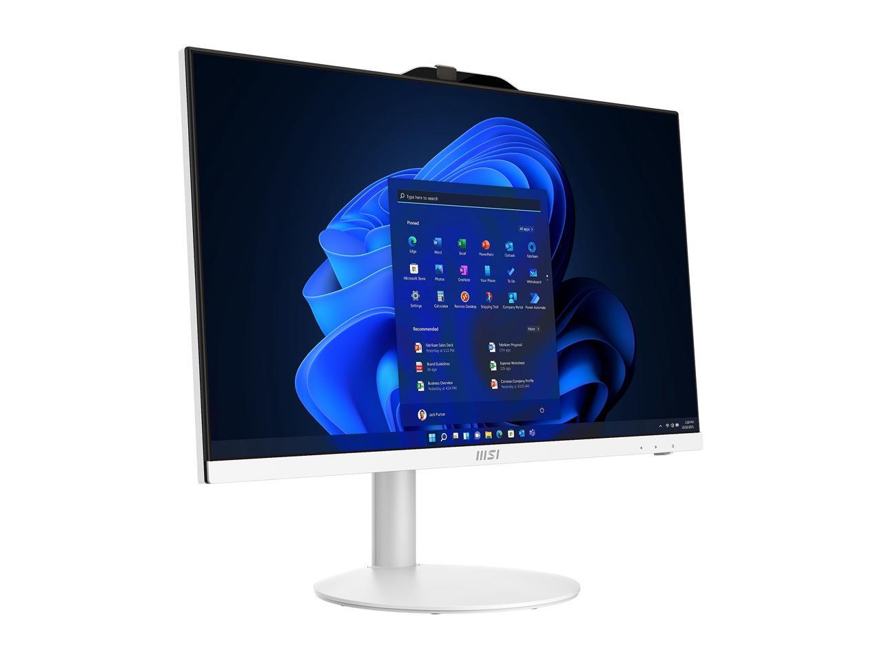 MSI All-in-One Computer PRO AP242 12M-057US Intel Core i7-12700 16GB ...