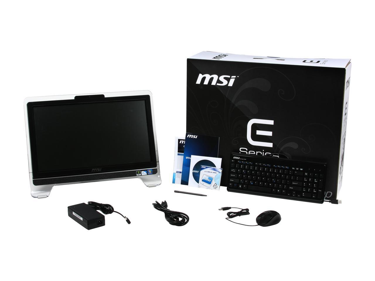 MSI Desktop PC Wind Top AE2020-49SUS Intel Pentium T4500 3GB DDR2 320GB ...