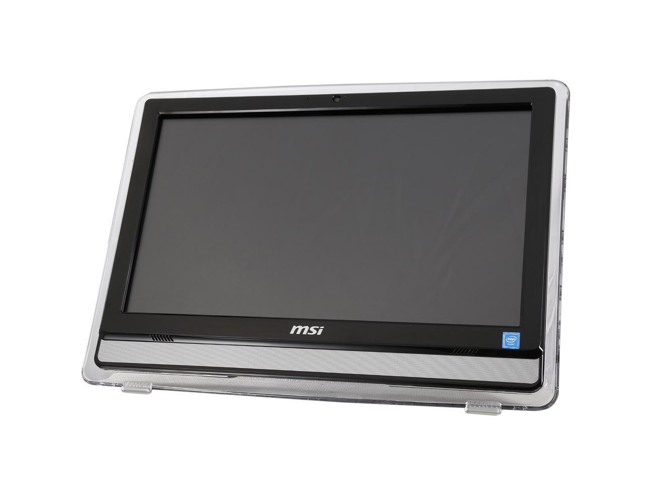 MSI All-in-One Computer Pro 22ET 4BW-025US Intel Pentium N3700 4 GB ...