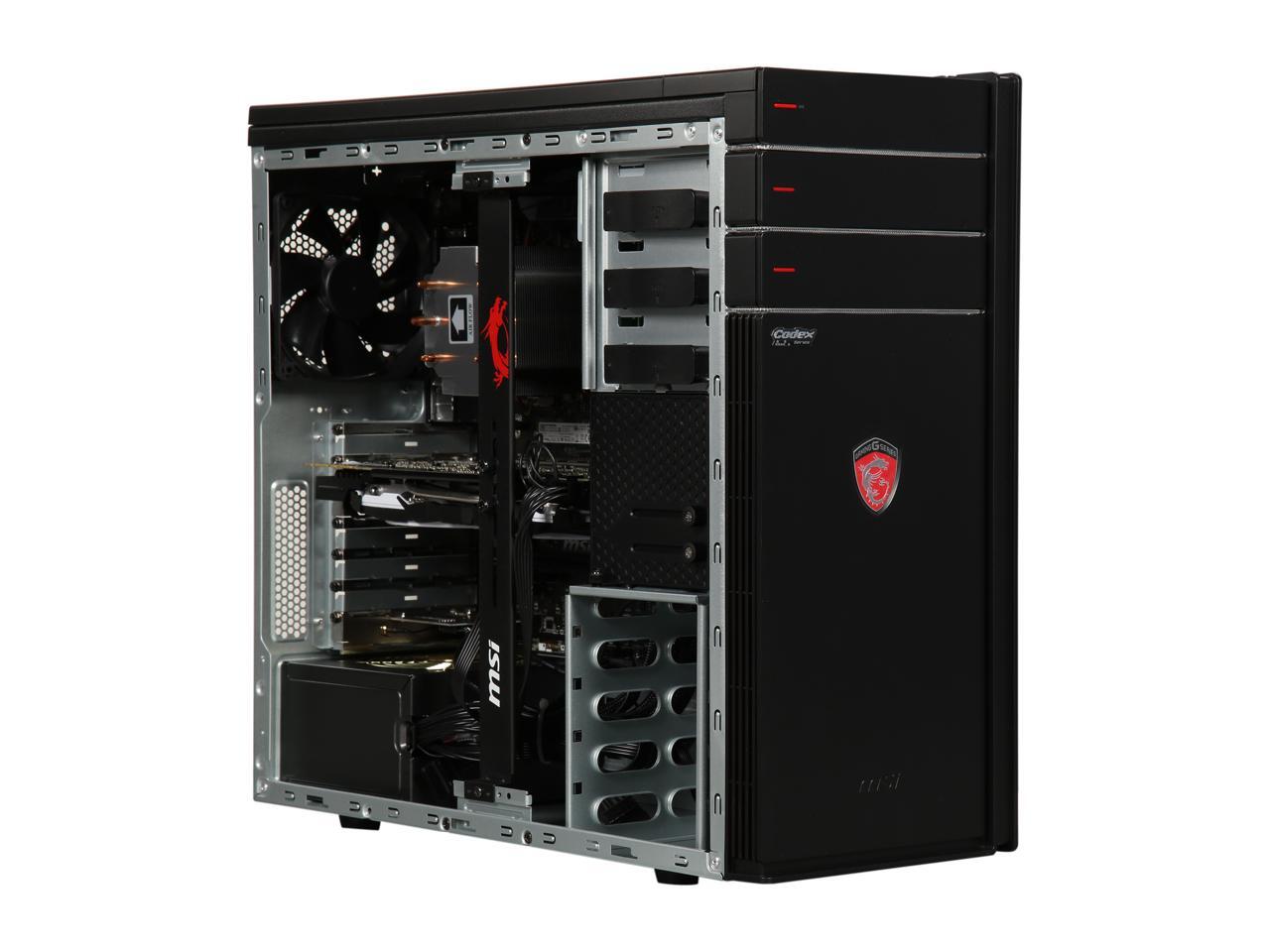 Refurbished: MSI Desktop Computer CODEX XE VR8RF-069US Intel Core i7 ...