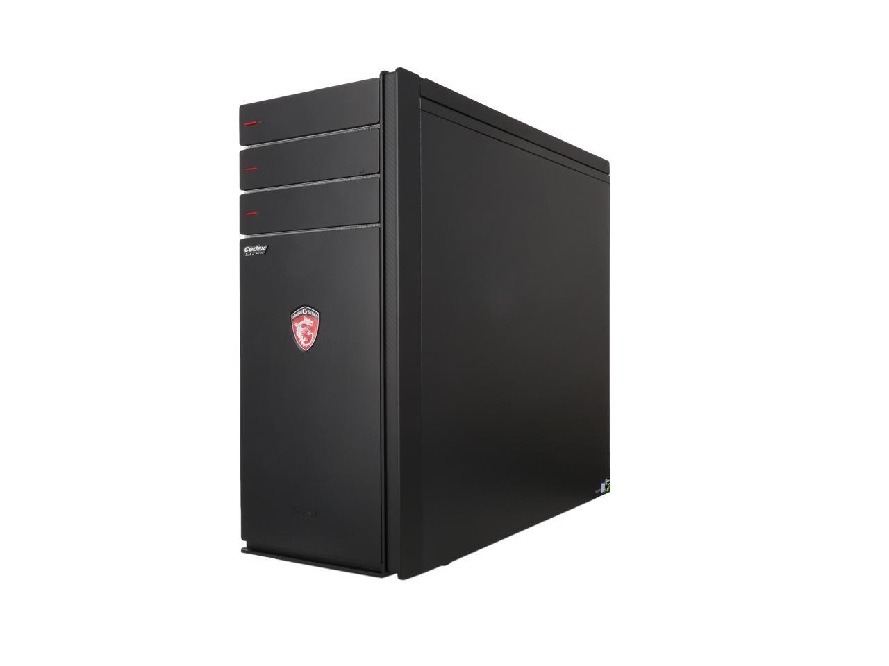 Refurbished: MSI Desktop Computer CODEX XE VR8RF-069US Intel Core i7 ...