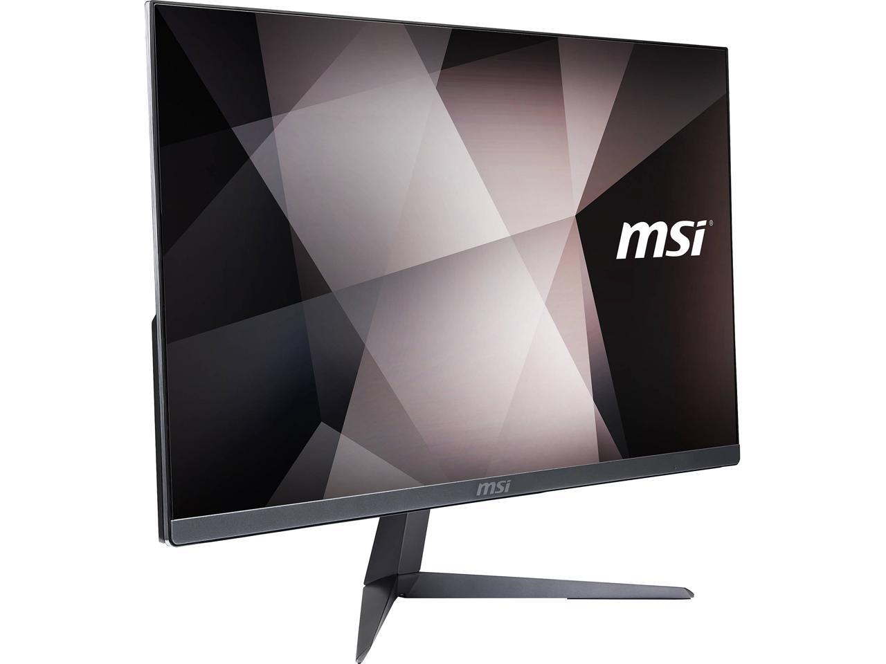 MSI All-in-One Computer PRO 24X 10M-072AU Intel Core i3 10th Gen 10110U ...