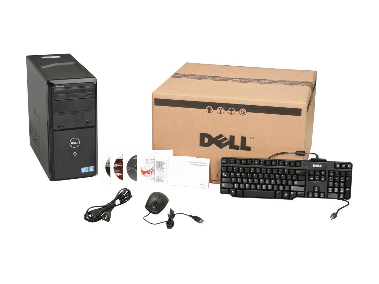 DELL Desktop PC Vostro 230(468-8400) Intel Core 2 Duo E7500 2GB DDR3 ...