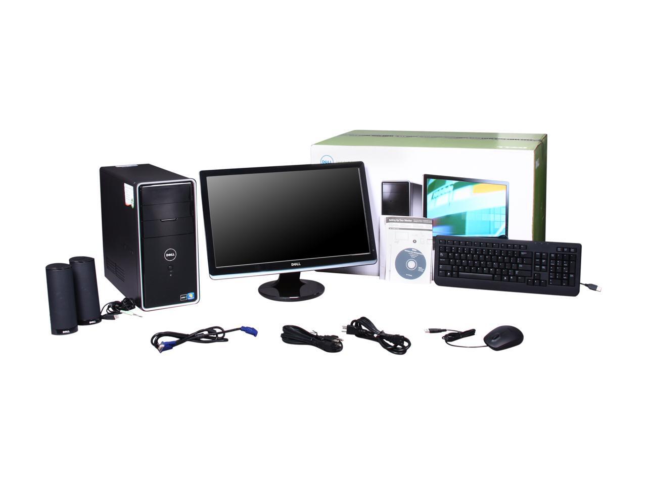 DELL Desktop PC Inspiron 570 (i570-5066NBK) AMD Athlon II X2 245 4GB ...