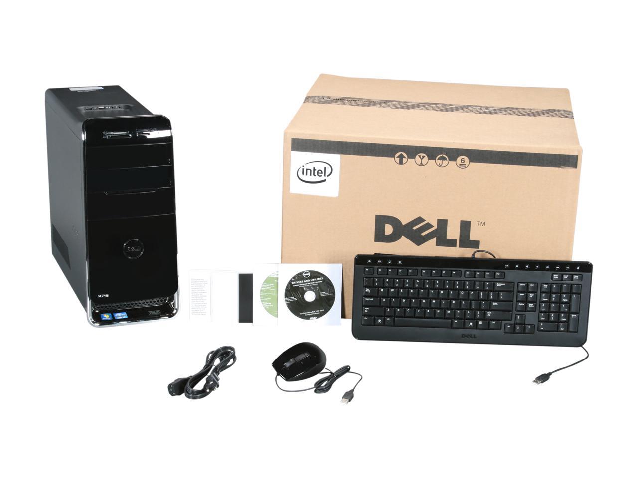 DELL Desktop PC XPS 8300 (X8300-1844NBK) Intel Core i7-2600 6GB DDR3 ...