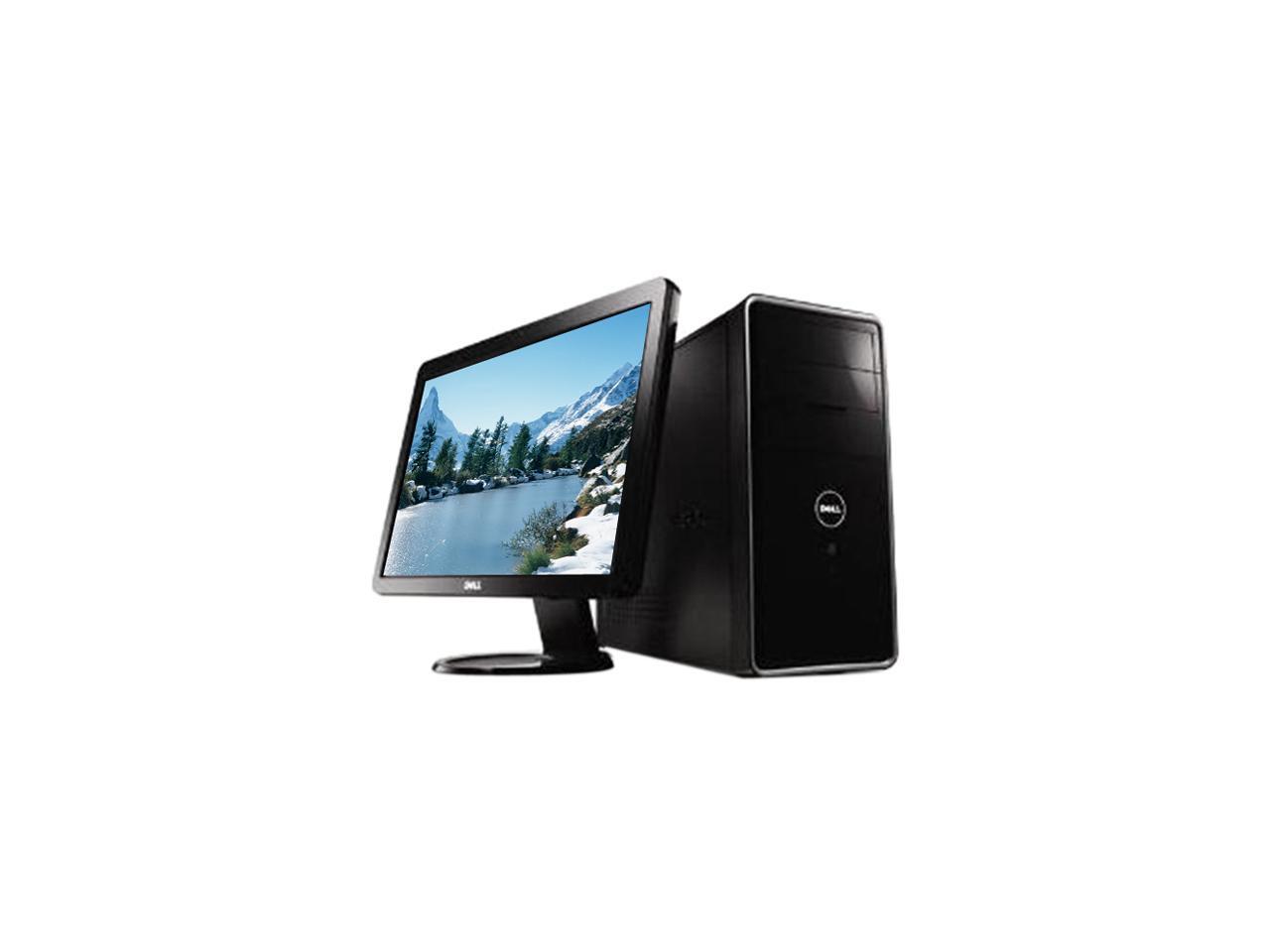 Refurbished: DELL Desktop PC Bundle Inspiron 560 (i560-2128NBK) Intel ...