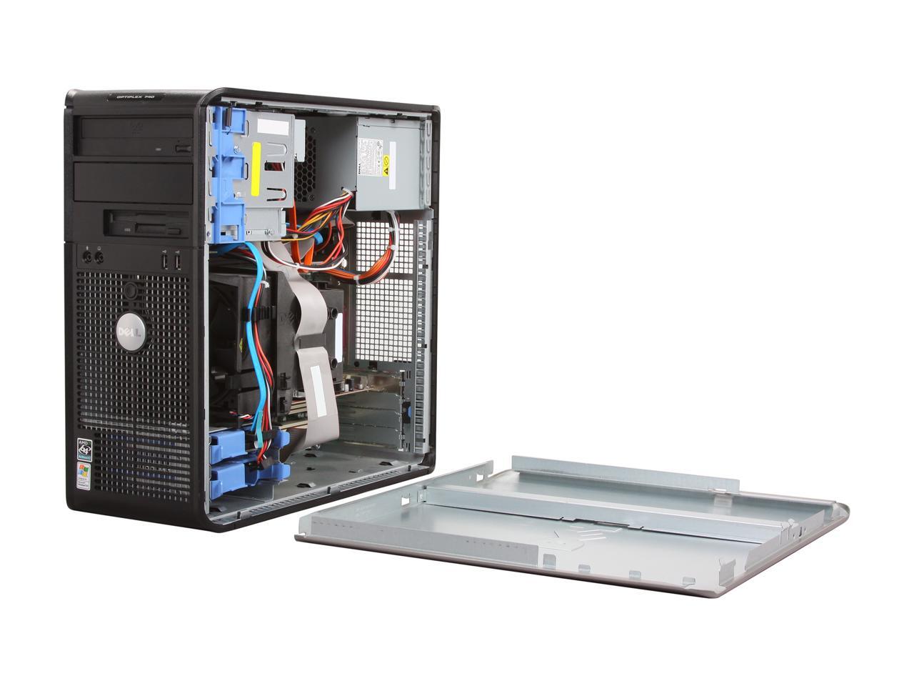 Refurbished: DELL Desktop PC OptiPlex 740 MT 2.40GHz 2GB 80GB HDD ...