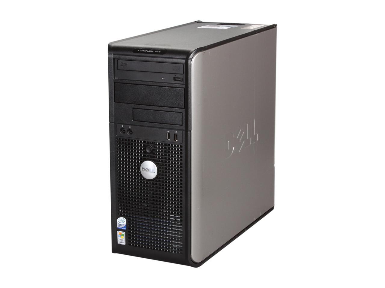 Refurbished: DELL Desktop PC OptiPlex 745 MT 1.80GHz 2GB 80GB HDD ...