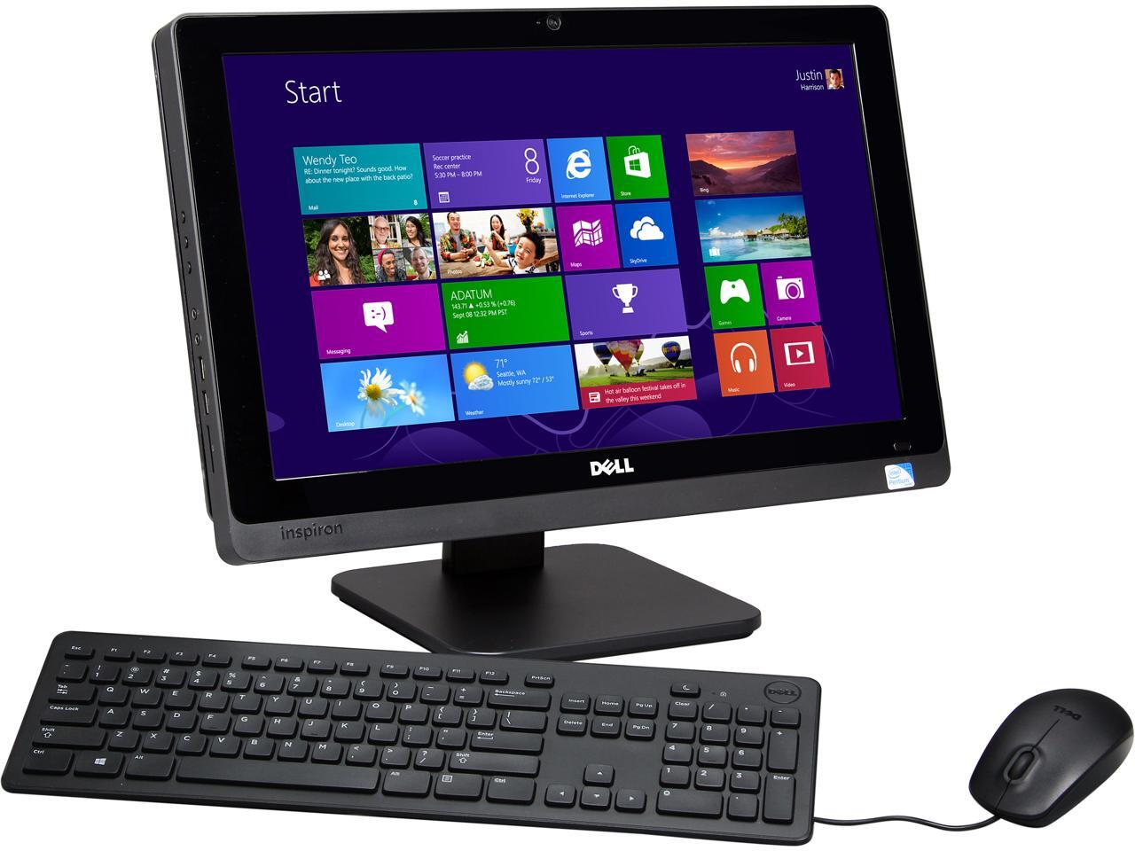 DELL All-in-One PC Inspiron One io2020-3337BK Intel Pentium G645T 4GB ...