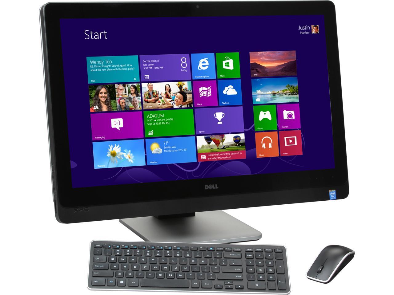 DELL All-in-One PC XPS XPSo27T-2145BLK Intel Core i7-4770S 16GB DDR3 ...