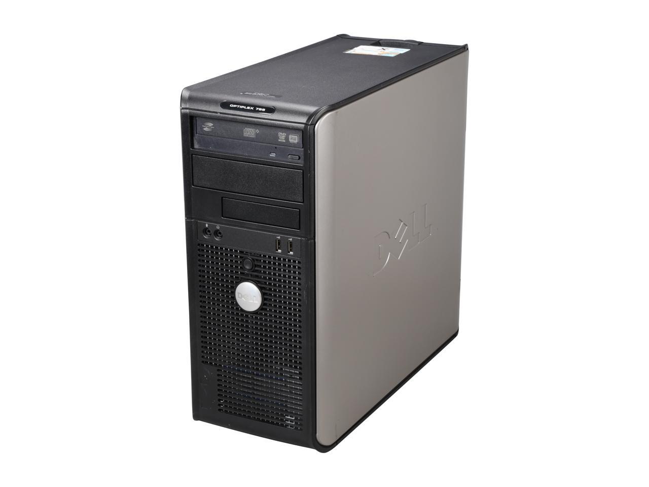 Refurbished: DELL OptiPlex 755 Mid Tower Desktop PC with Intel Core 2 ...