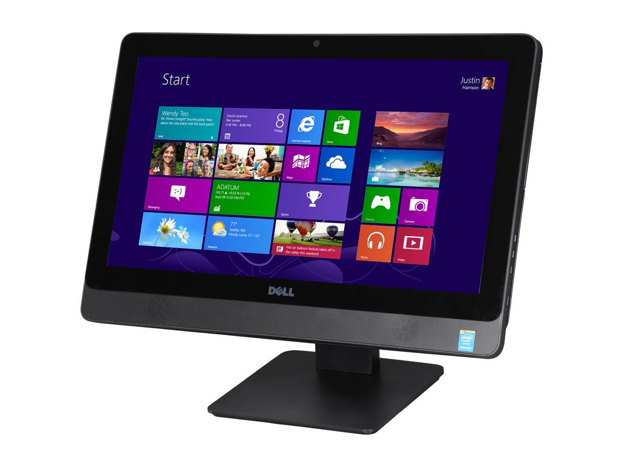 DELL All-in-One PC Inspiron 3048 (i3048-5144BLK) Intel Pentium G4400T ...