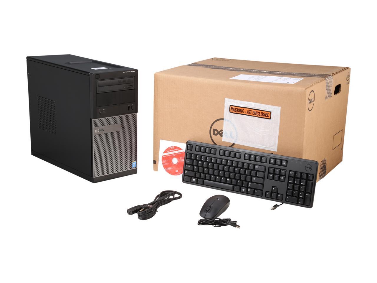 DELL Desktop PC OptiPlex 3020 Intel Core i5 4th Gen 4590 (3.30 GHz) 8 ...