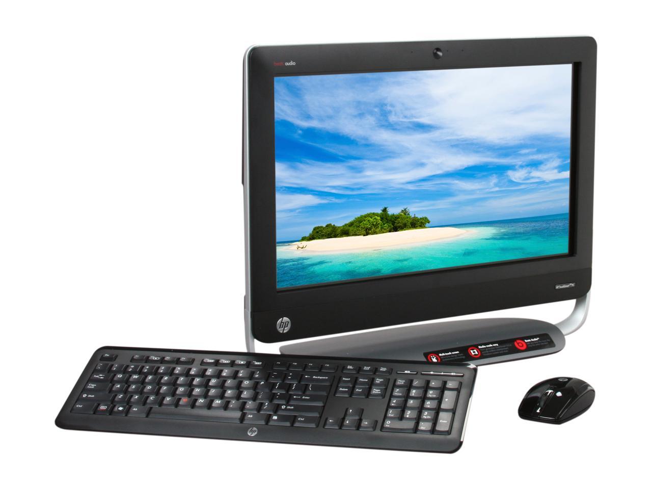 Open Box: HP All-in-One PC TouchSmart 320-1030 (QP788AA#ABA) AMD A4 ...