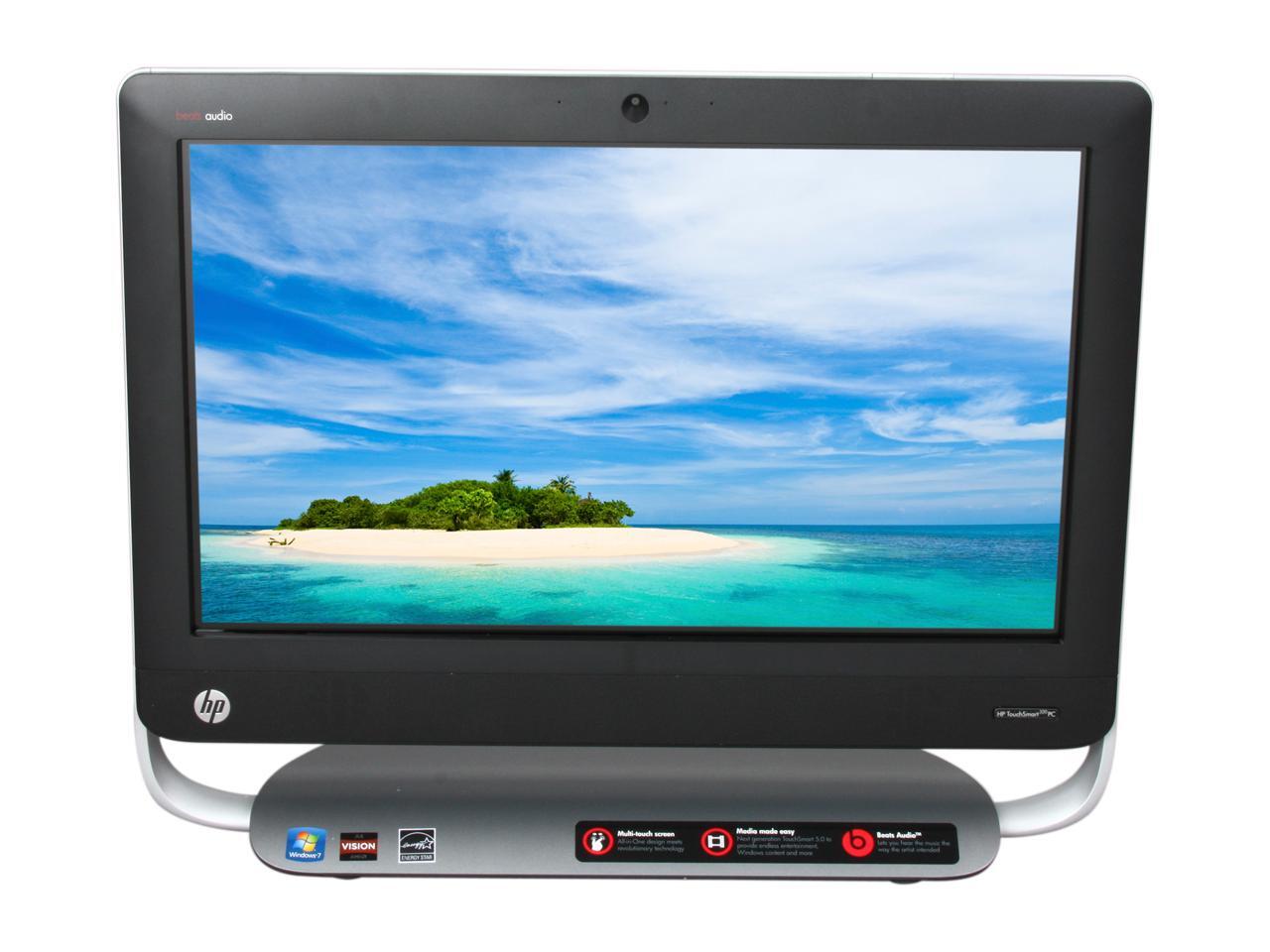 Open Box: HP All-in-One PC TouchSmart 320-1030 (QP788AA#ABA) AMD A4 ...