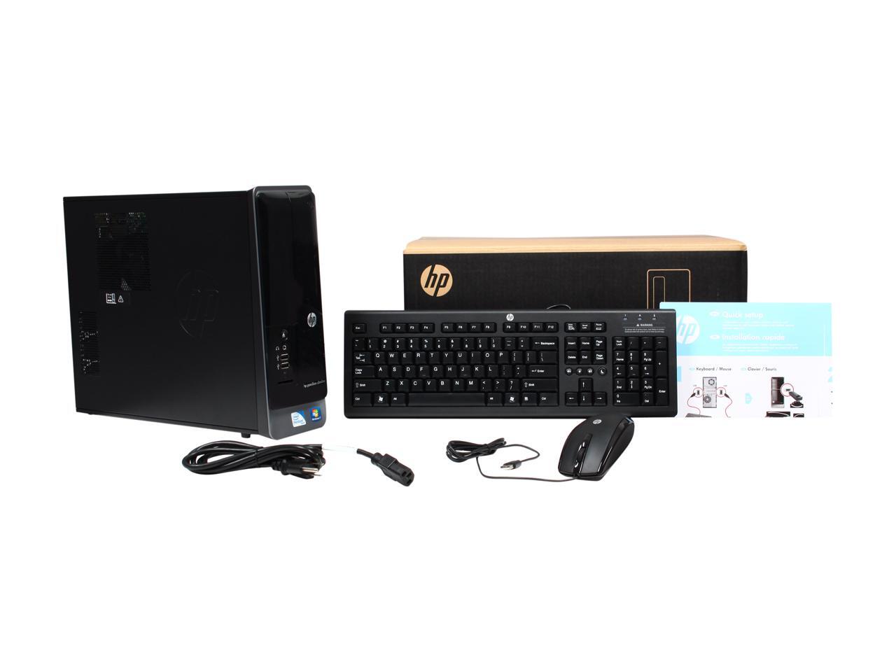 HP Desktop PC Pavilion Slimline S5-1120 (QU117AA#ABA) Intel Pentium ...