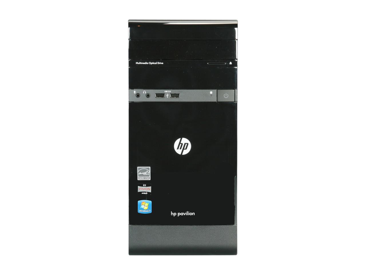 HP Desktop PC Pavilion p2-1110 (QW688AA#ABA) AMD E-450 3GB DDR3 500GB ...